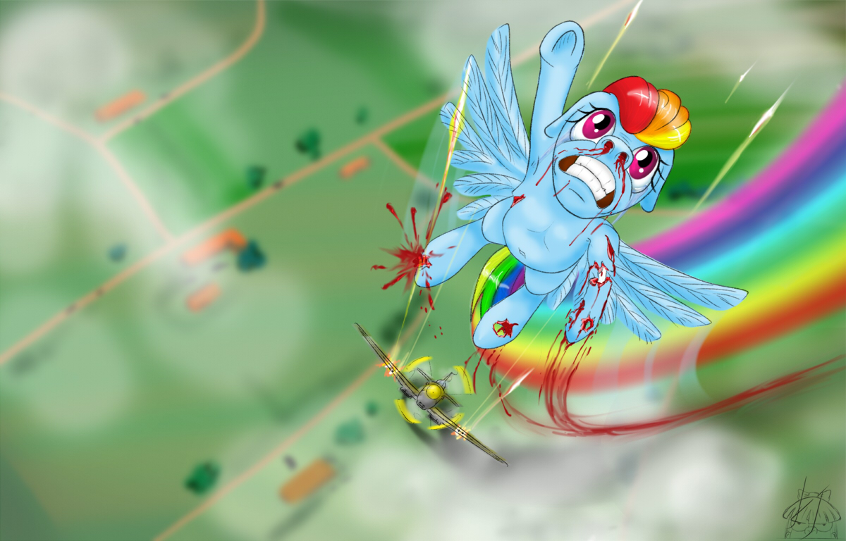 #1098787 - grimdark, grotesque, artist:kokojambo, rainbow dash, abuse ...