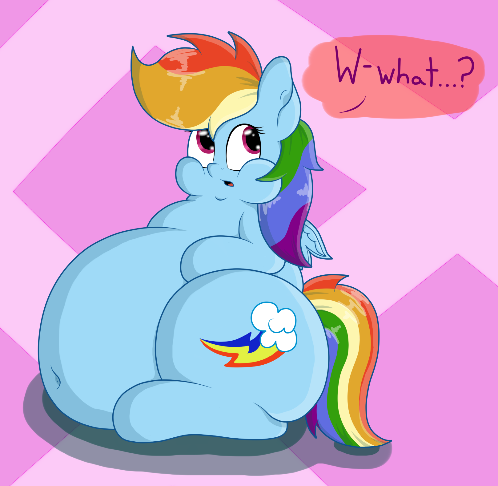 1106238 Suggestive Artist Dullpoint Rainbow Dash Belly Belly