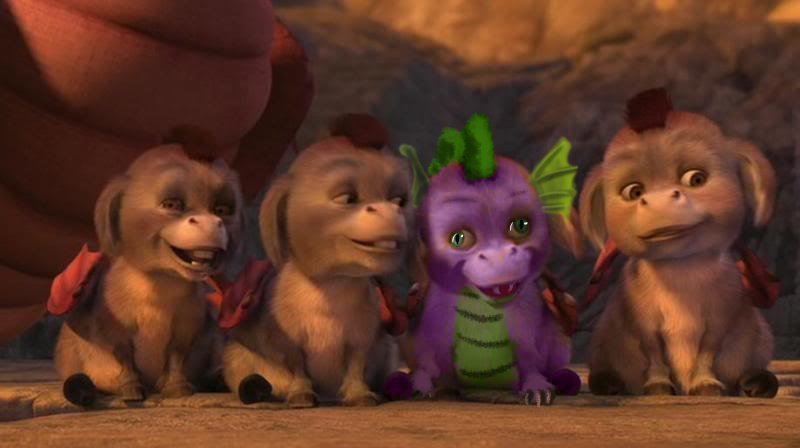 #1107477 - baby, donkey, dragon, edit, hybrid, recolor, safe, shrek ...