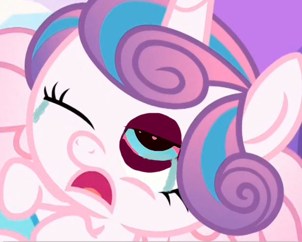 #1119026 - semi-grimdark, edit, princess flurry heart, alicorn, pony ...