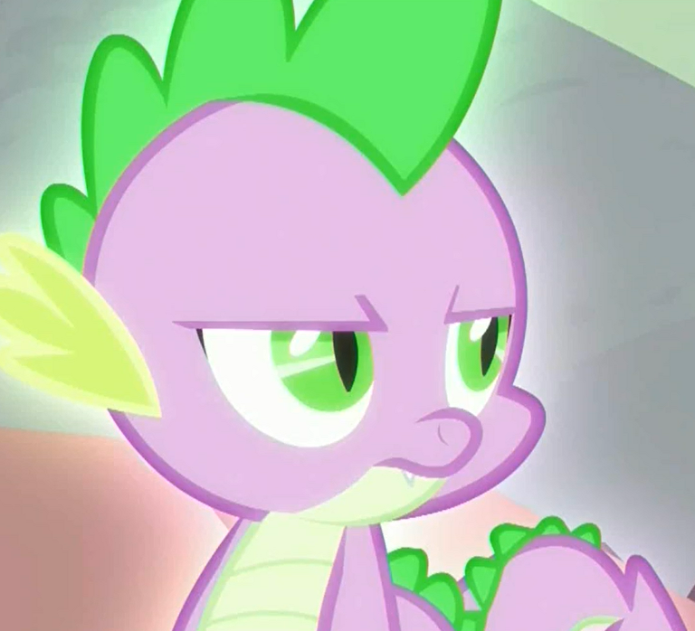 #1133584 - safe, screencap, spike, gauntlet of fire, done with your ...