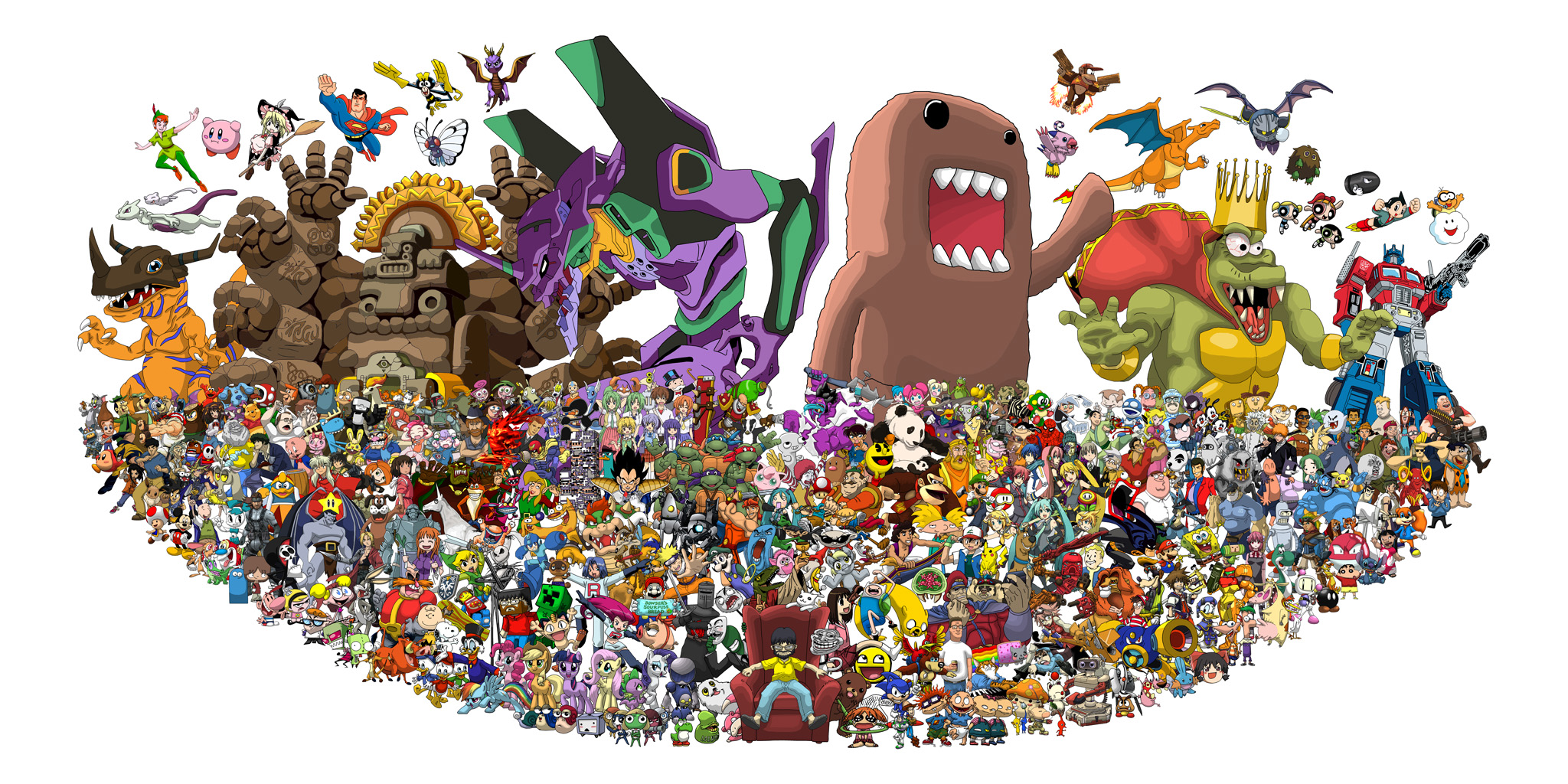 #1136897 - safe, applejack, derpy hooves, discord, fluttershy, gummy ...