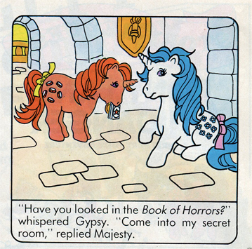 #1126876 - safe, gypsy (g1), majesty, comic:my little pony (g1), g1 ...