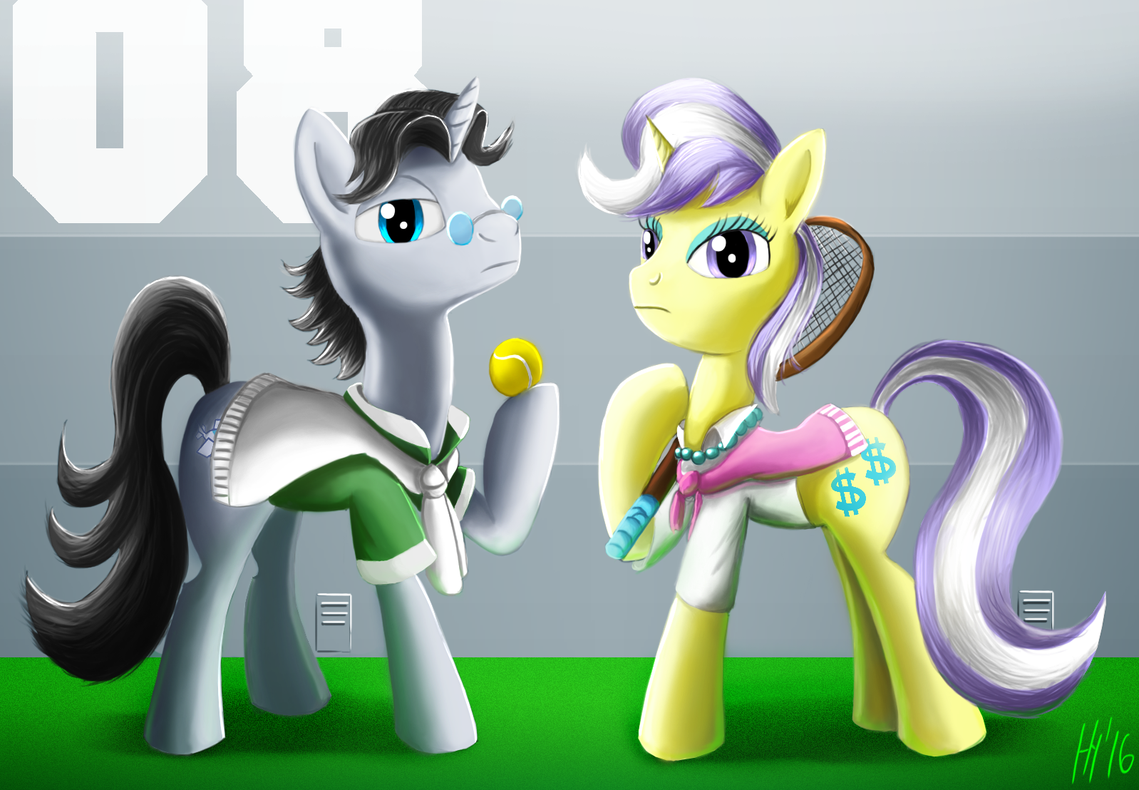 #1152894 - safe, artist:jphyperx, jet set, upper crust, pony, unicorn ...