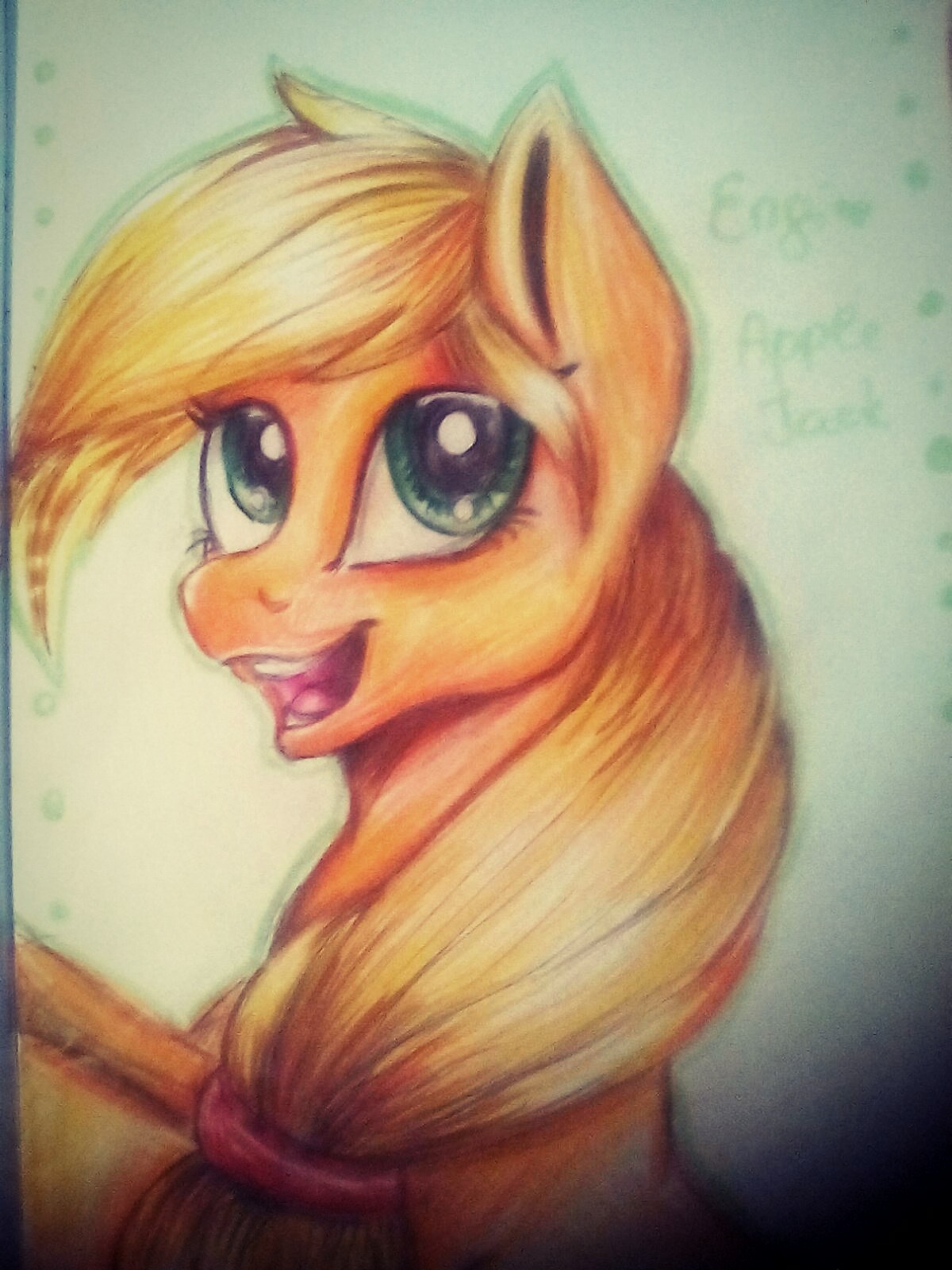 #1153134 - safe, artist:enjal, applejack, earth pony, pony, g4, female ...