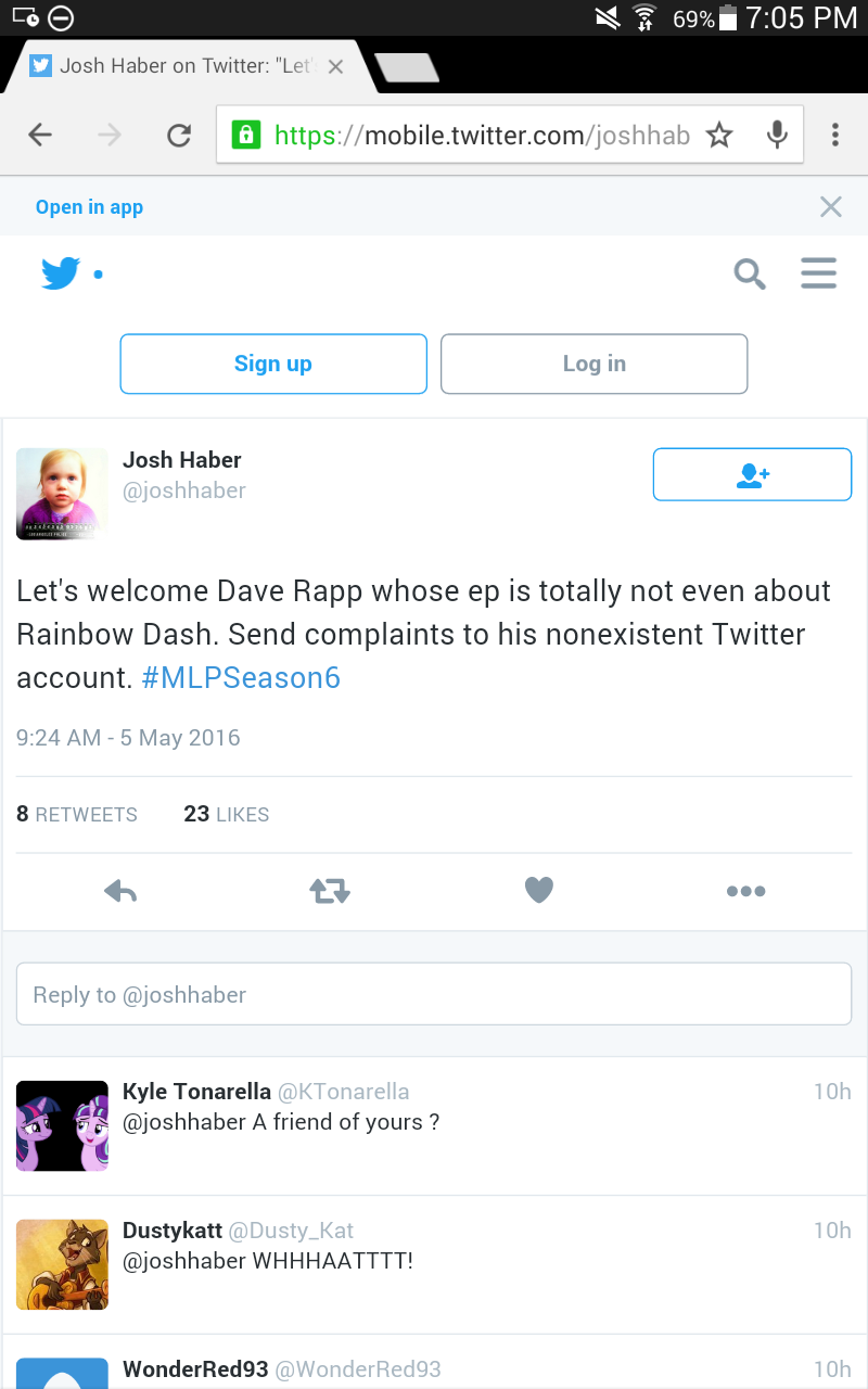#1147475 - safe, android, newbie dash, josh haber, meta, text, twitter ...