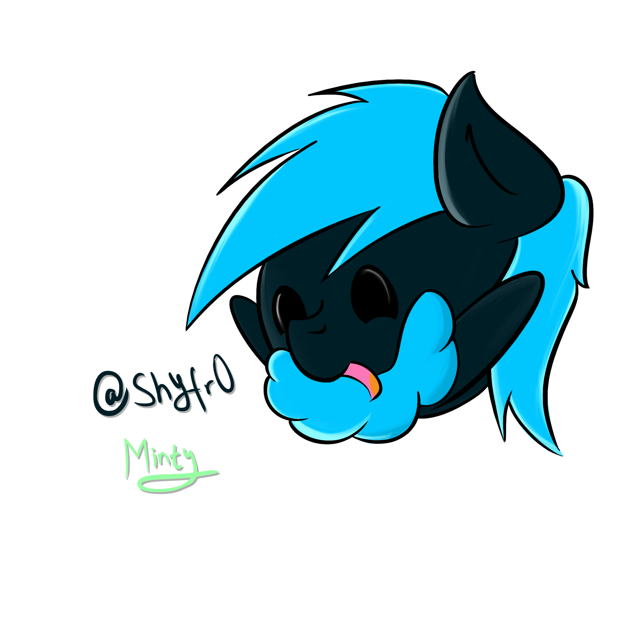 #1169011 - safe, artist:mintysketch, oc, oc only, blob, blob pony, high ...