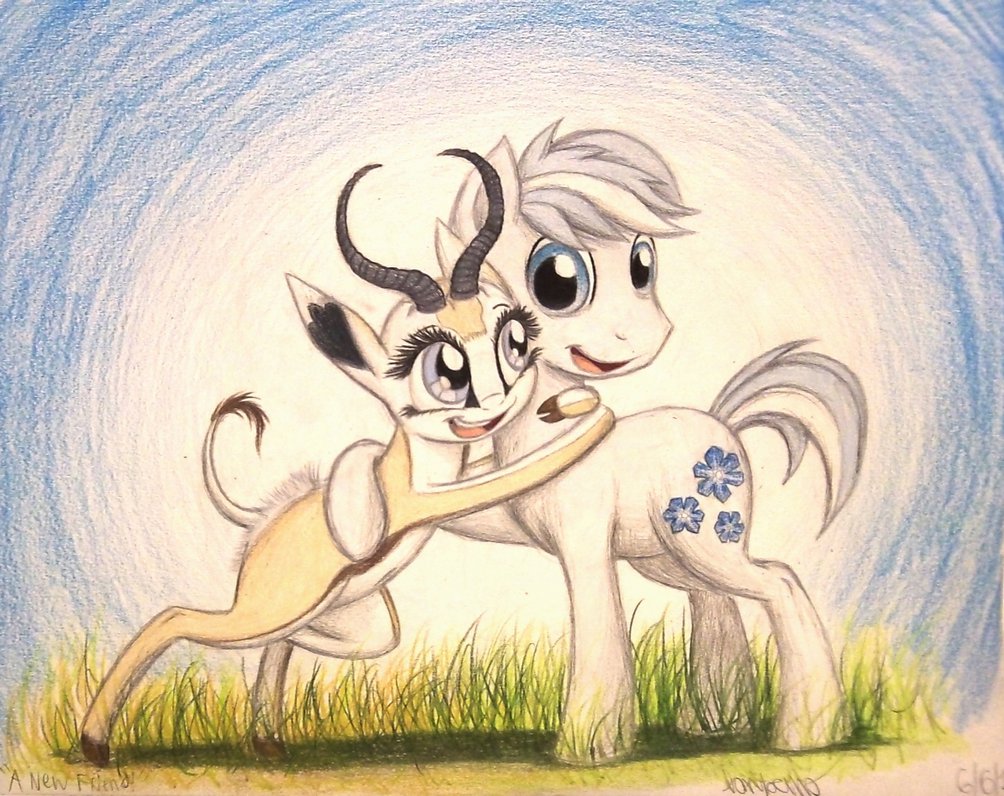 #1171519 - safe, artist:thefriendlyelephant, double diamond, oc, oc ...