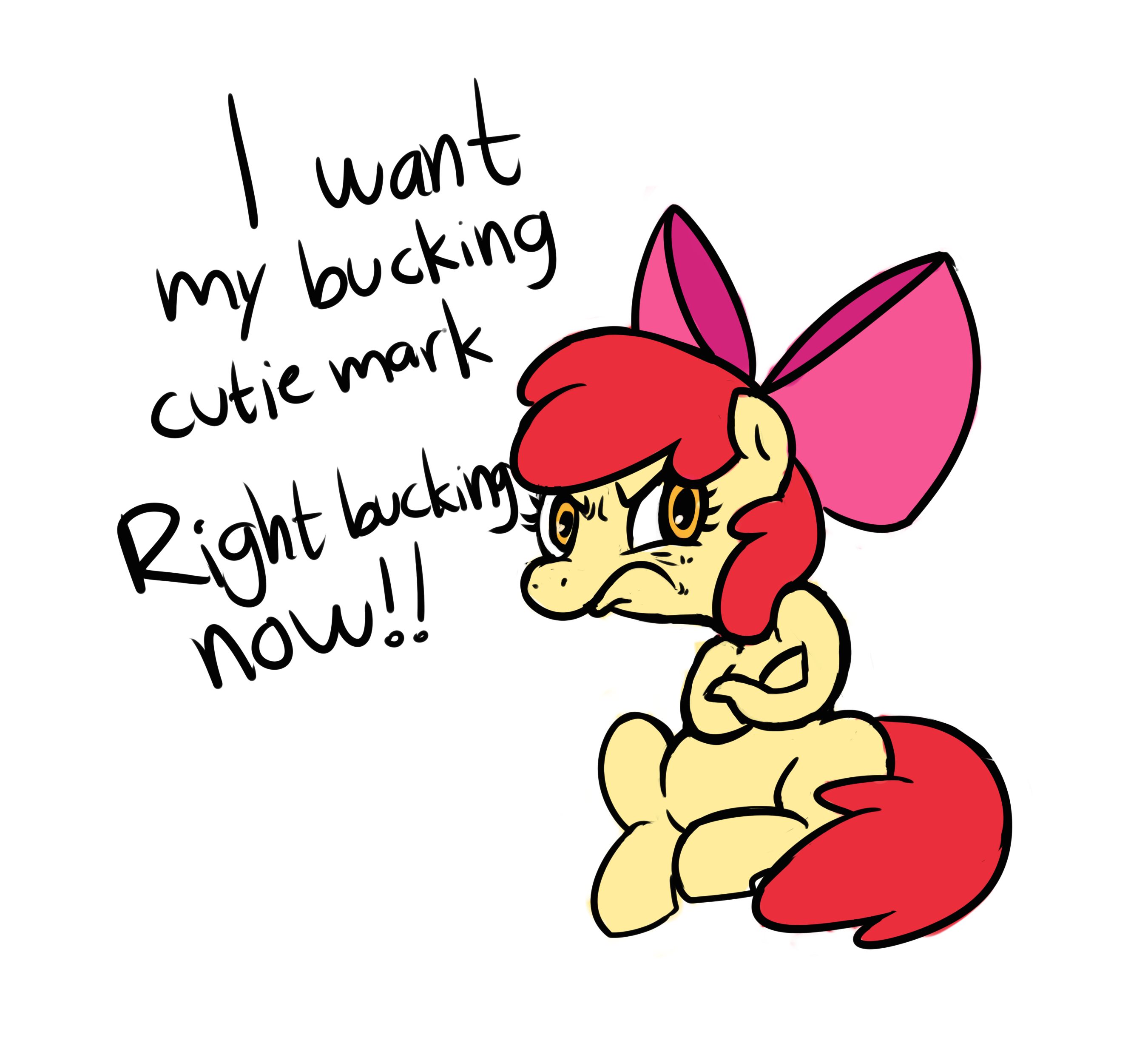 #1208865 - safe, artist:verrmont, apple bloom, earth pony, pony, g4 ...