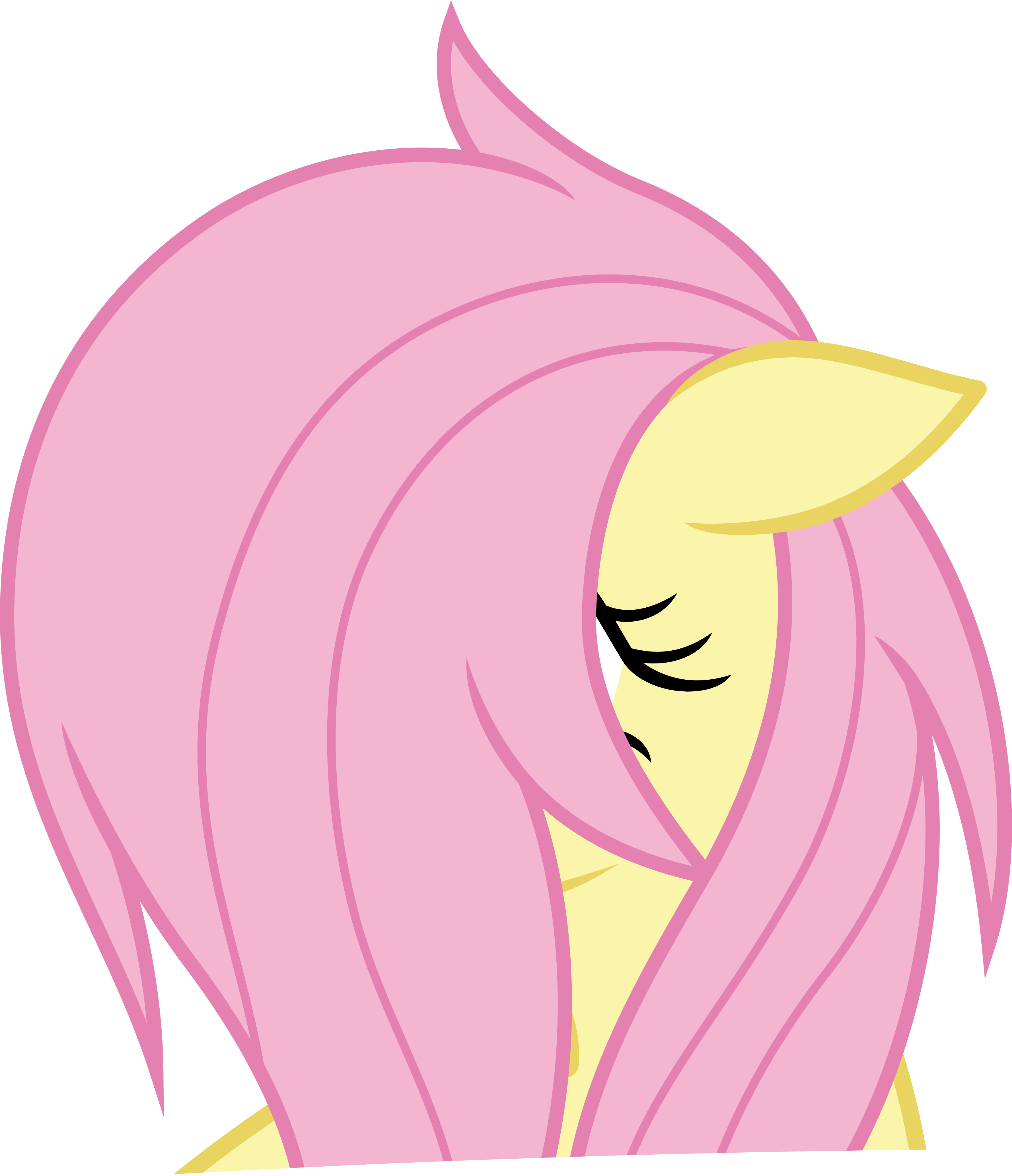 #1223644 - safe, artist:chrzanek97, fluttershy, flutter brutter, female ...