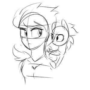 #1226812 - safe, spitfire, human, g4, humanized, simple background ...