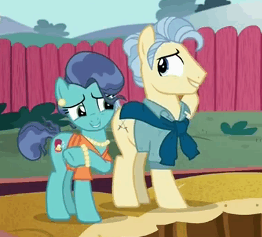 #1246410 - safe, screencap, mr. paleo, mrs. paleo, pony, the fault in ...