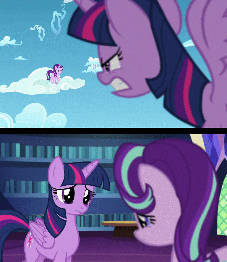 #1248375 - safe, edit, edited screencap, screencap, starlight glimmer ...