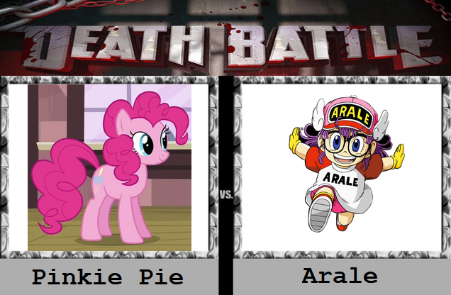 #1339879 - safe, pinkie pie, arale, death battle, dr. slump ...