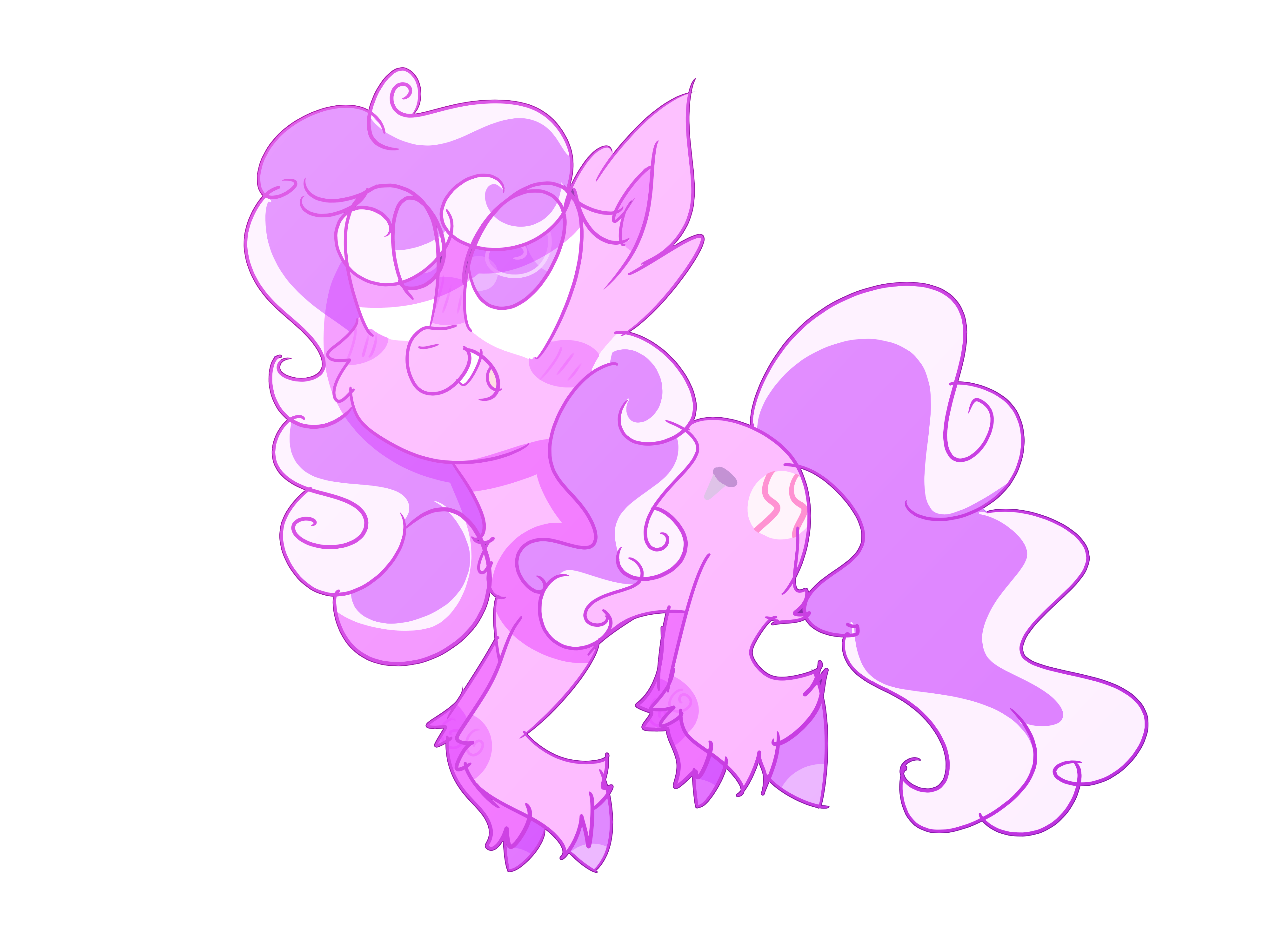 #1566557 - safe, artist:animatedtrash, screwball, pony, female, high ...