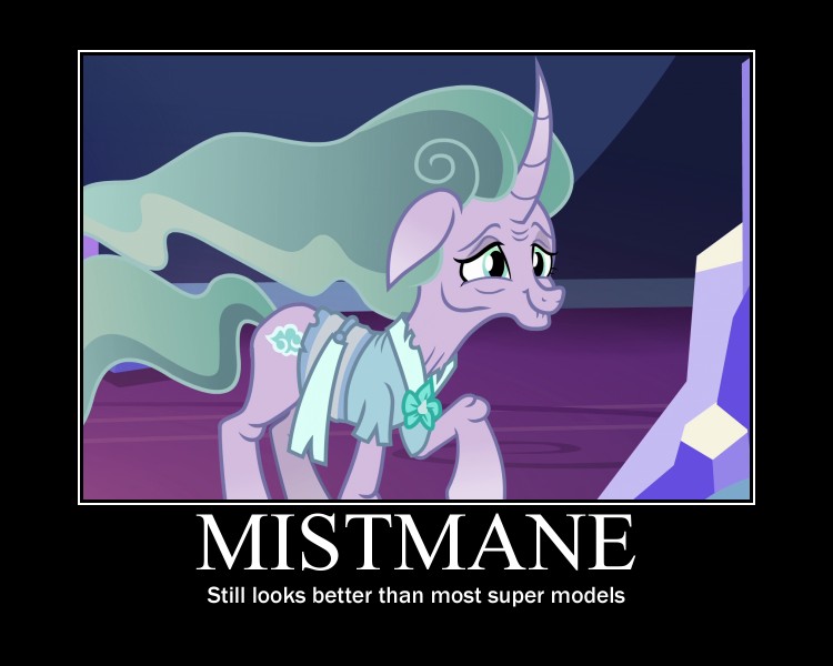 #1572487 - safe, mistmane, g4, shadow play, female, motivational poster ...