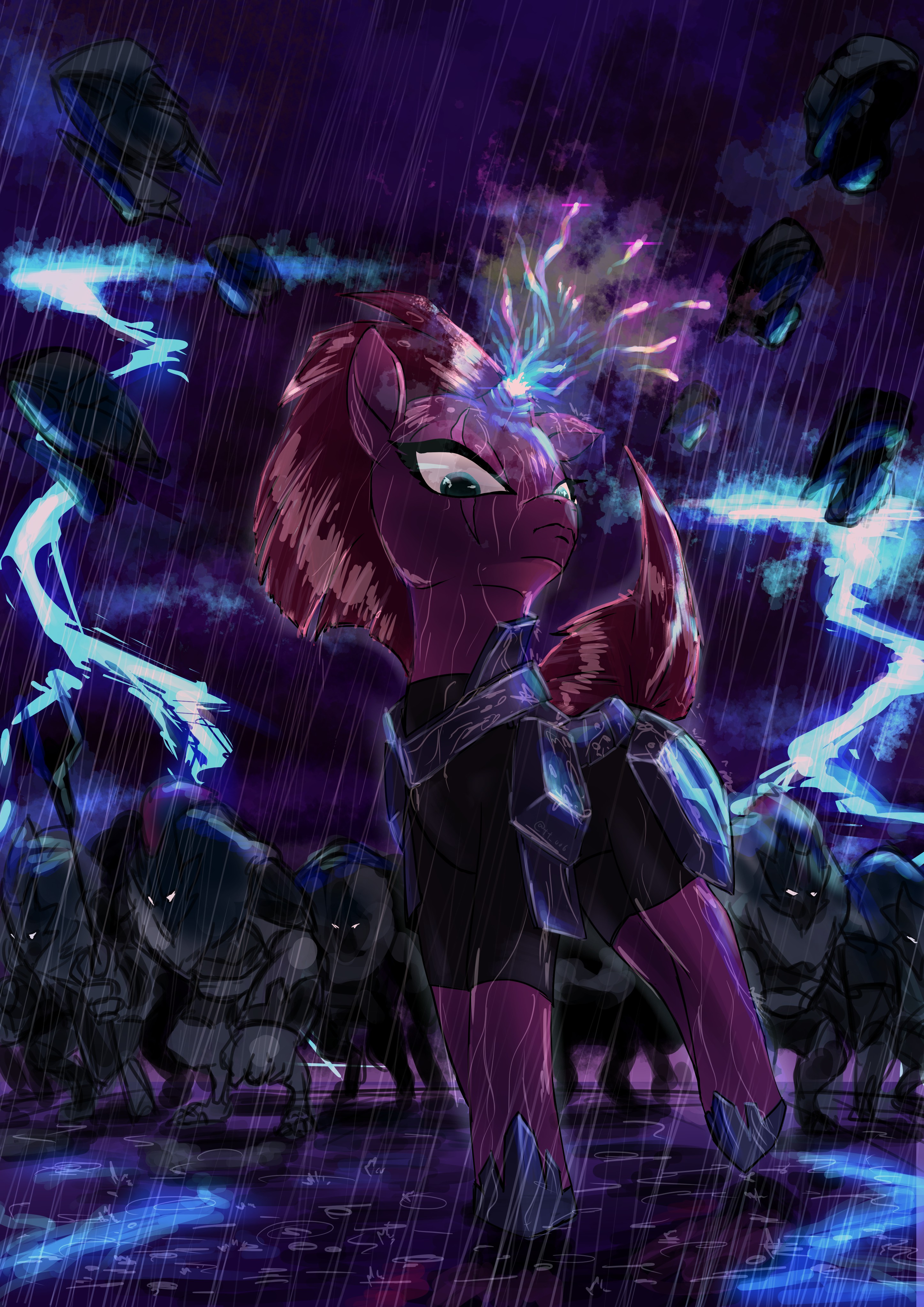 #1596203 - safe, artist:oberon826, tempest shadow, pony, unicorn, my ...