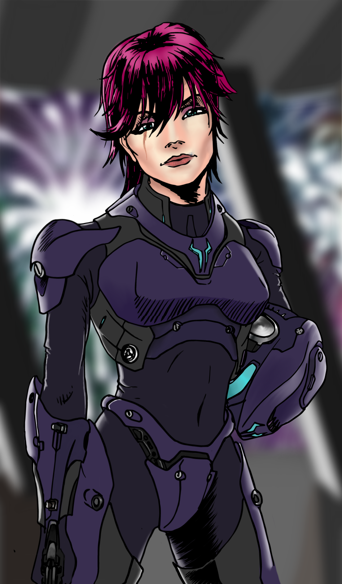 #1613915 - safe, artist:amarthgul, tempest shadow, human, my little ...