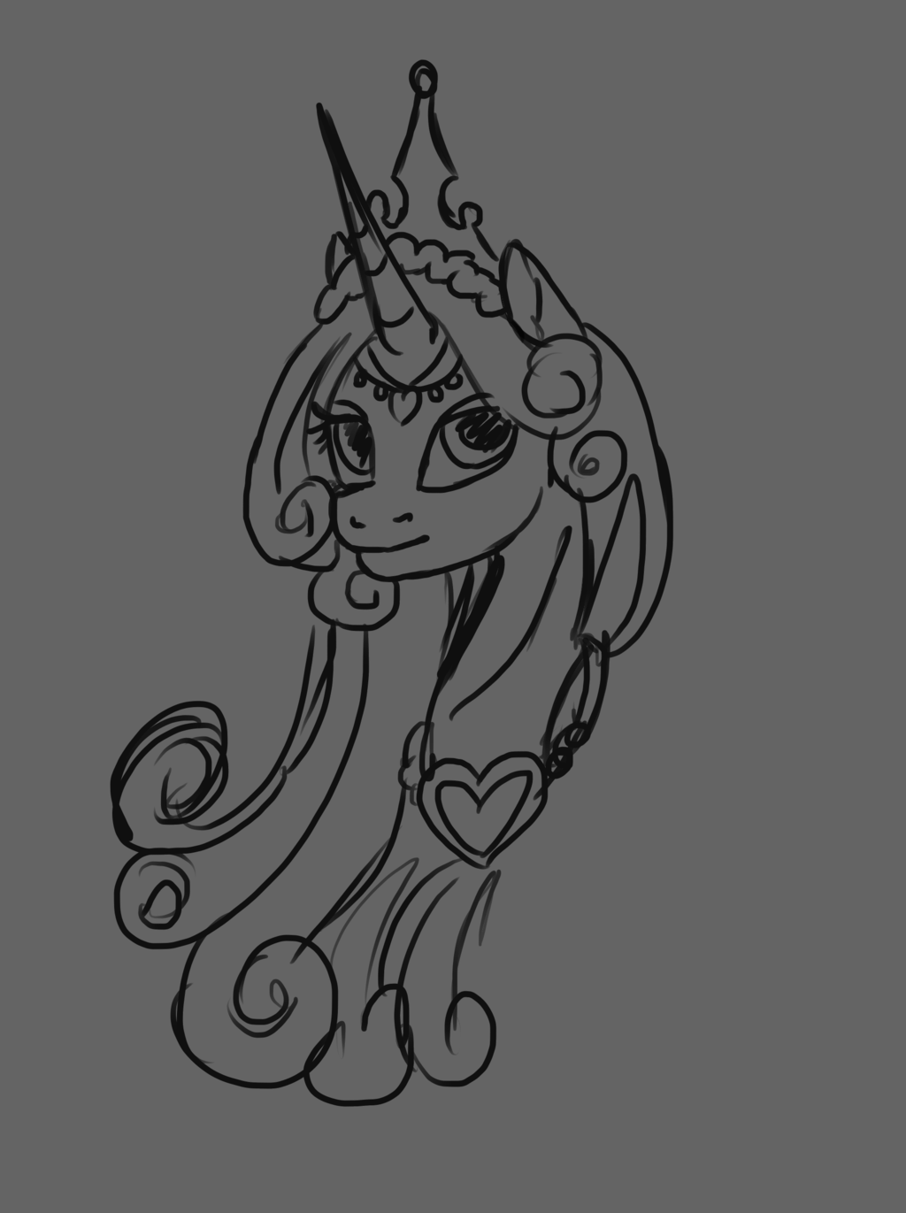 #1619155 - safe, artist:aurasinchaser, princess amore, pony, g4, female ...