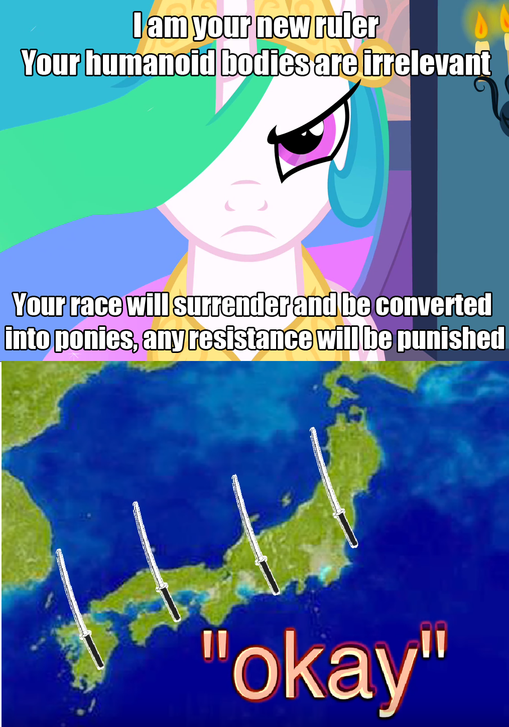 #1620123 - safe, screencap, princess celestia, fanfic:the conversion ...