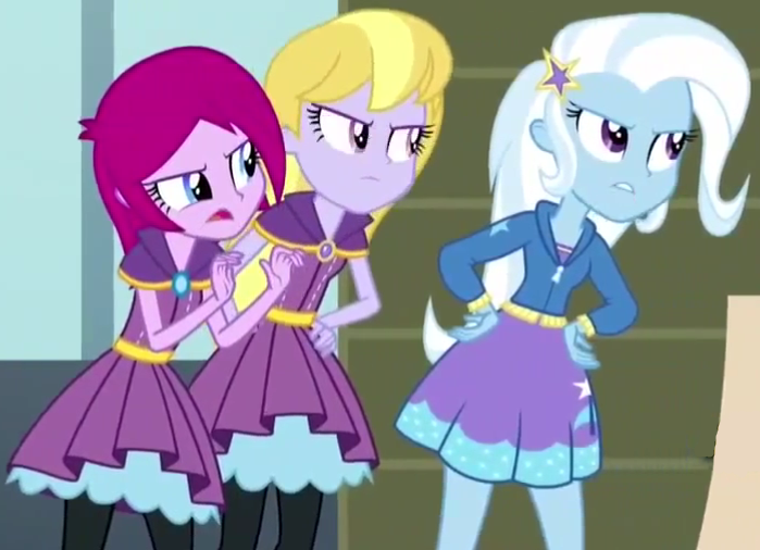 #1362884 - safe, fuchsia blush, lavender lace, trixie, equestria girls ...