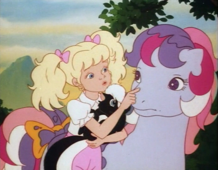 #1358485 - safe, screencap, molly williams, sweet stuff, pony, skunk ...