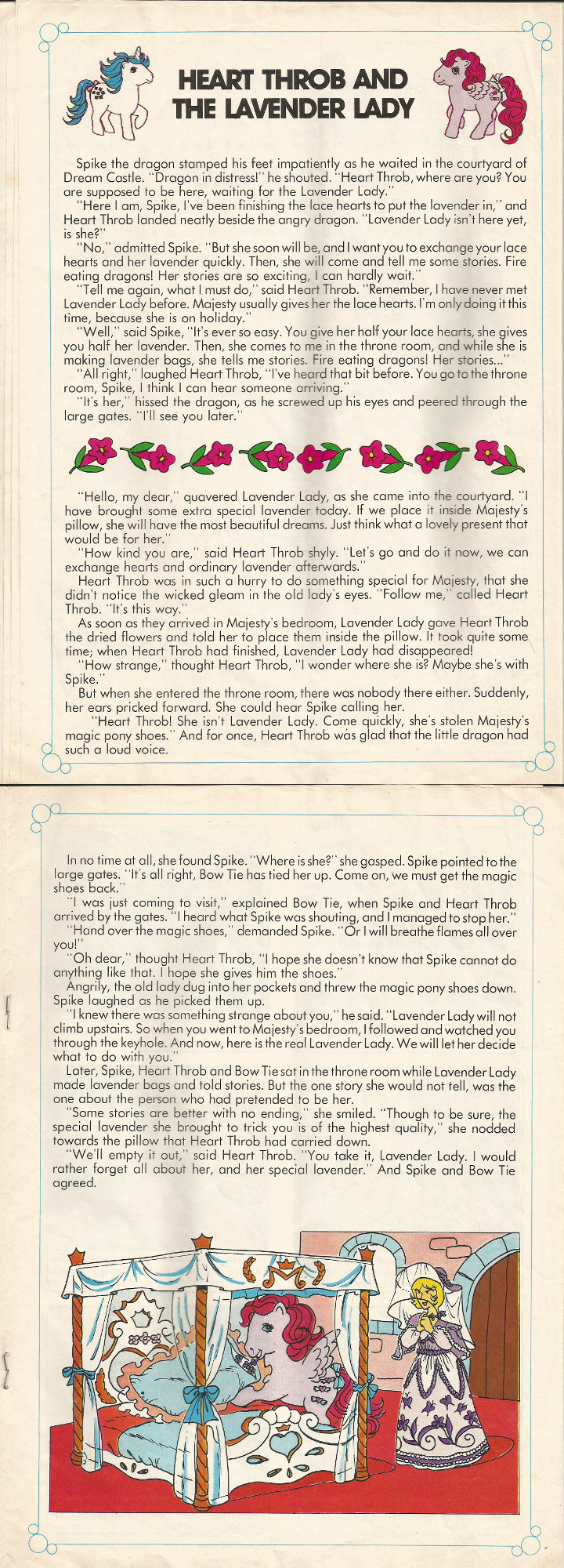 #1376989 - safe, bow tie (g1), heart throb, majesty, spike, dragon ...