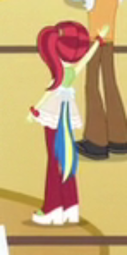 #1391803 - safe, screencap, bright idea, rose heart, equestria girls ...