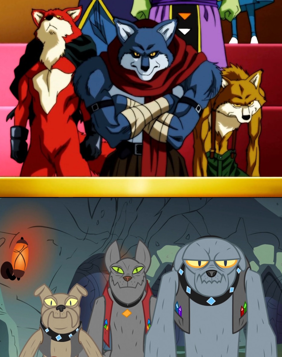 #1380407 - safe, screencap, fido, rover, spot, diamond dog, wolf, a dog ...