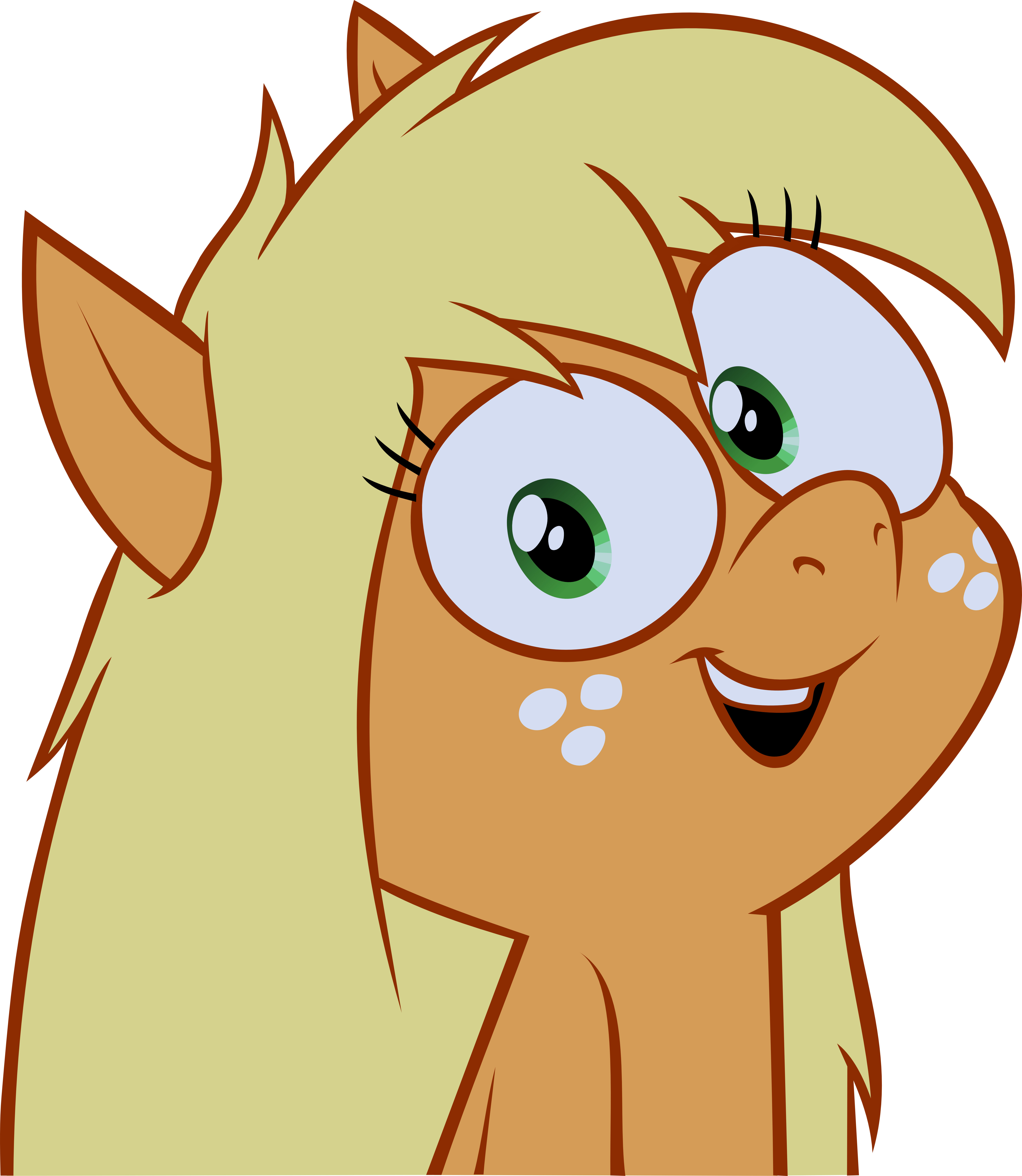 #1410486 - safe, artist:fox1047, applejack, earth pony, pony, .mov, ask ...