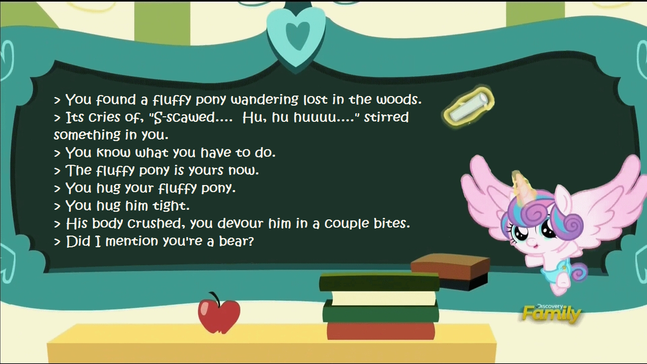 #1419224 - grimdark, edit, edited screencap, screencap, princess flurry ...