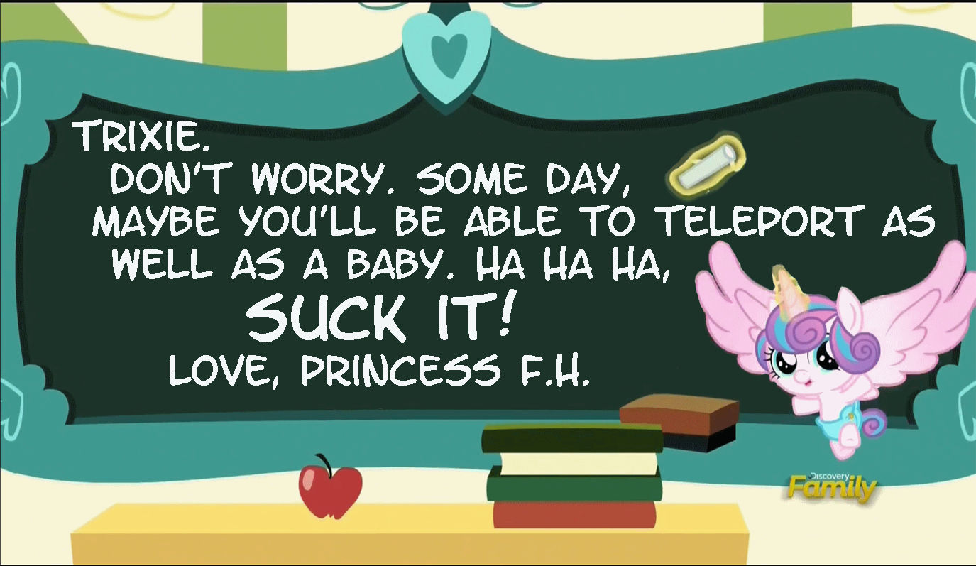 #1420017 - safe, edit, edited screencap, screencap, princess flurry ...