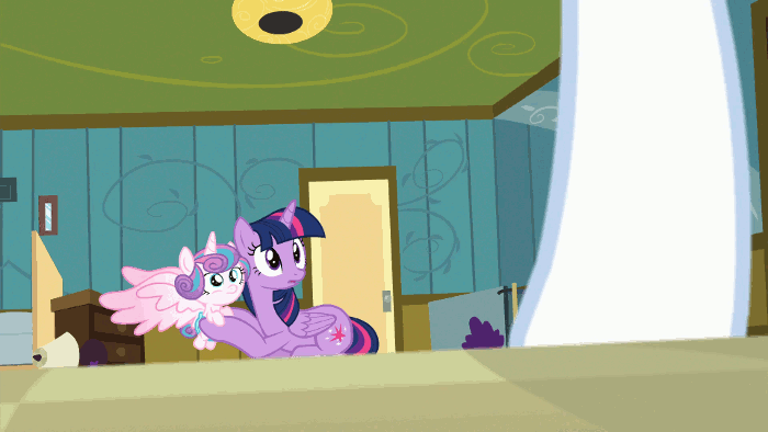 #1421227 - a flurry of emotions, alicorn, animated, cloth diaper ...