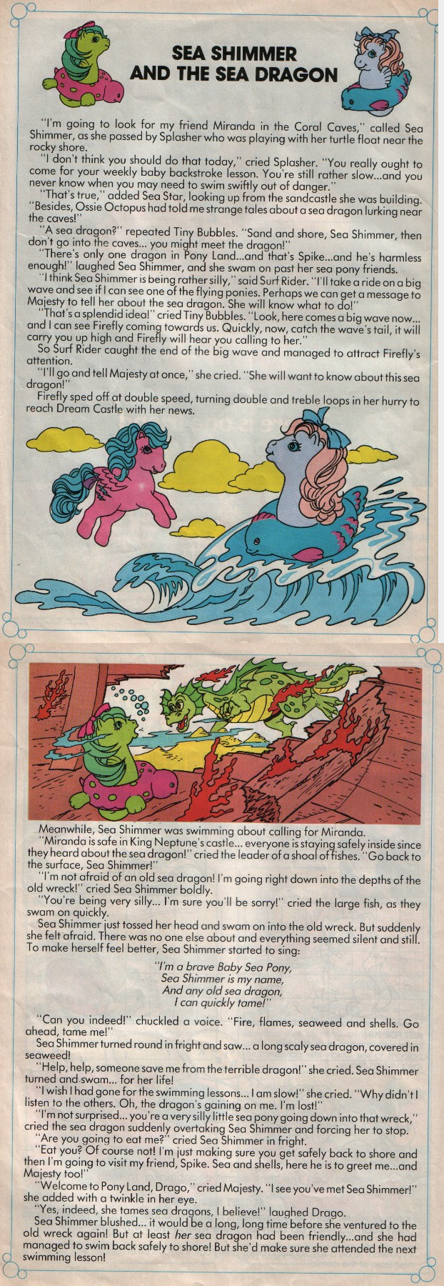 #1421933 - safe, official comic, firefly, majesty, sea shimmer, spike ...