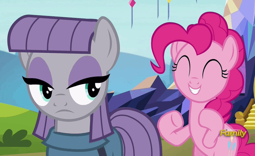 #1424677 - safe, screencap, maud pie, pinkie pie, earth pony, pony ...