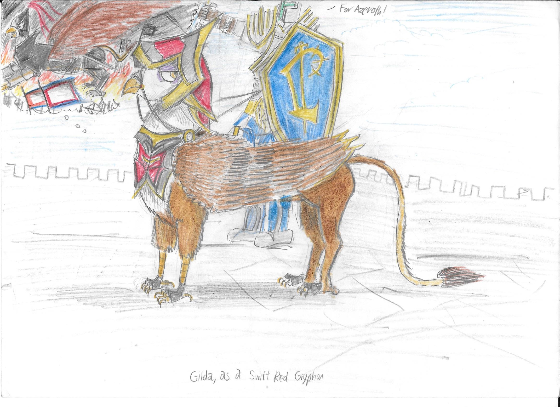 #1407576 - safe, artist:horsesplease, gilda, oc, oc:anon, griffon ...