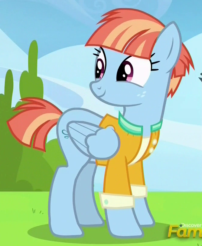 #1442075 - safe, screencap, windy whistles, pony, parental glideance ...