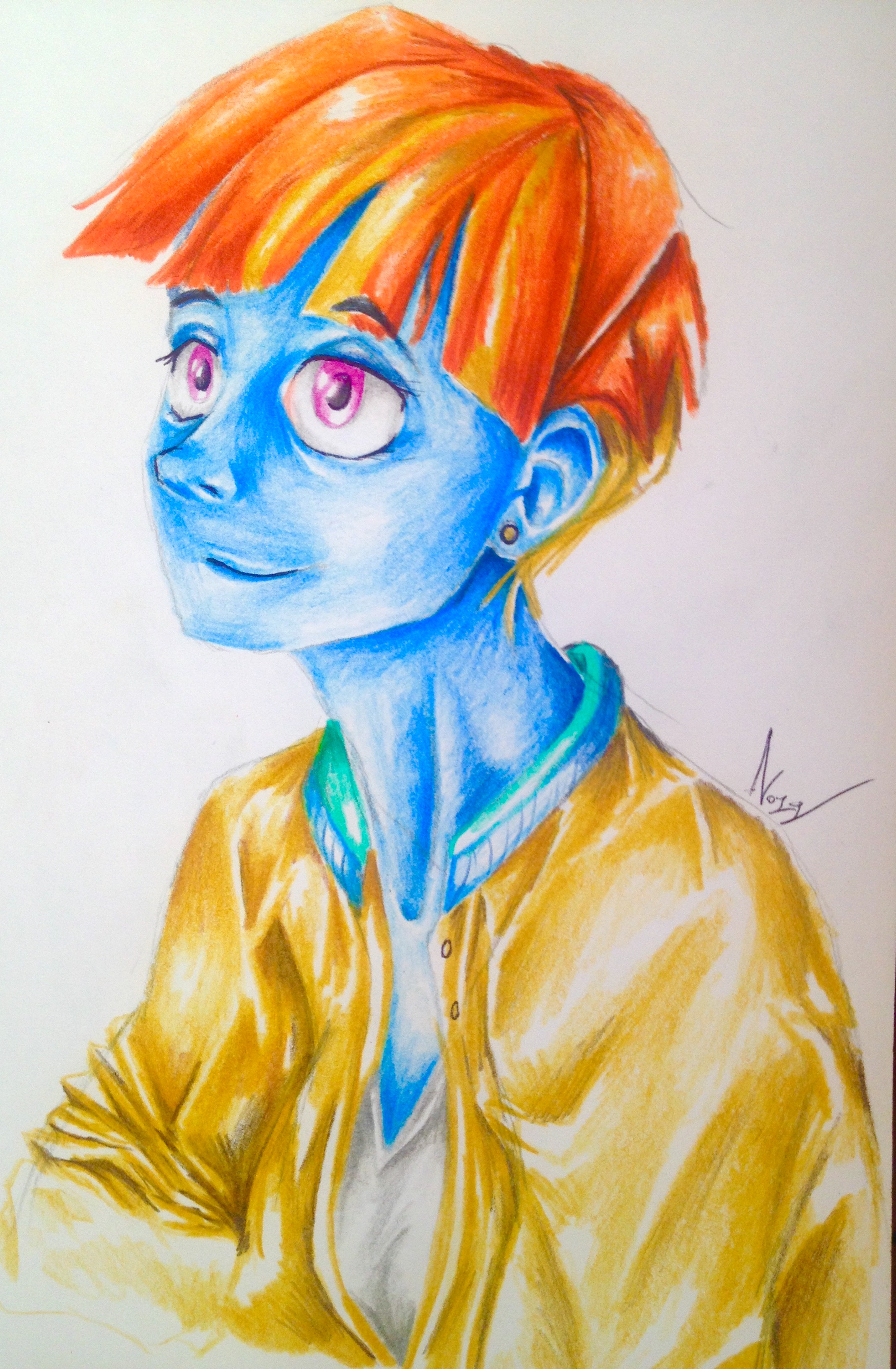 #1446915 - safe, artist:nolyanimeid, windy whistles, human, clothes ...