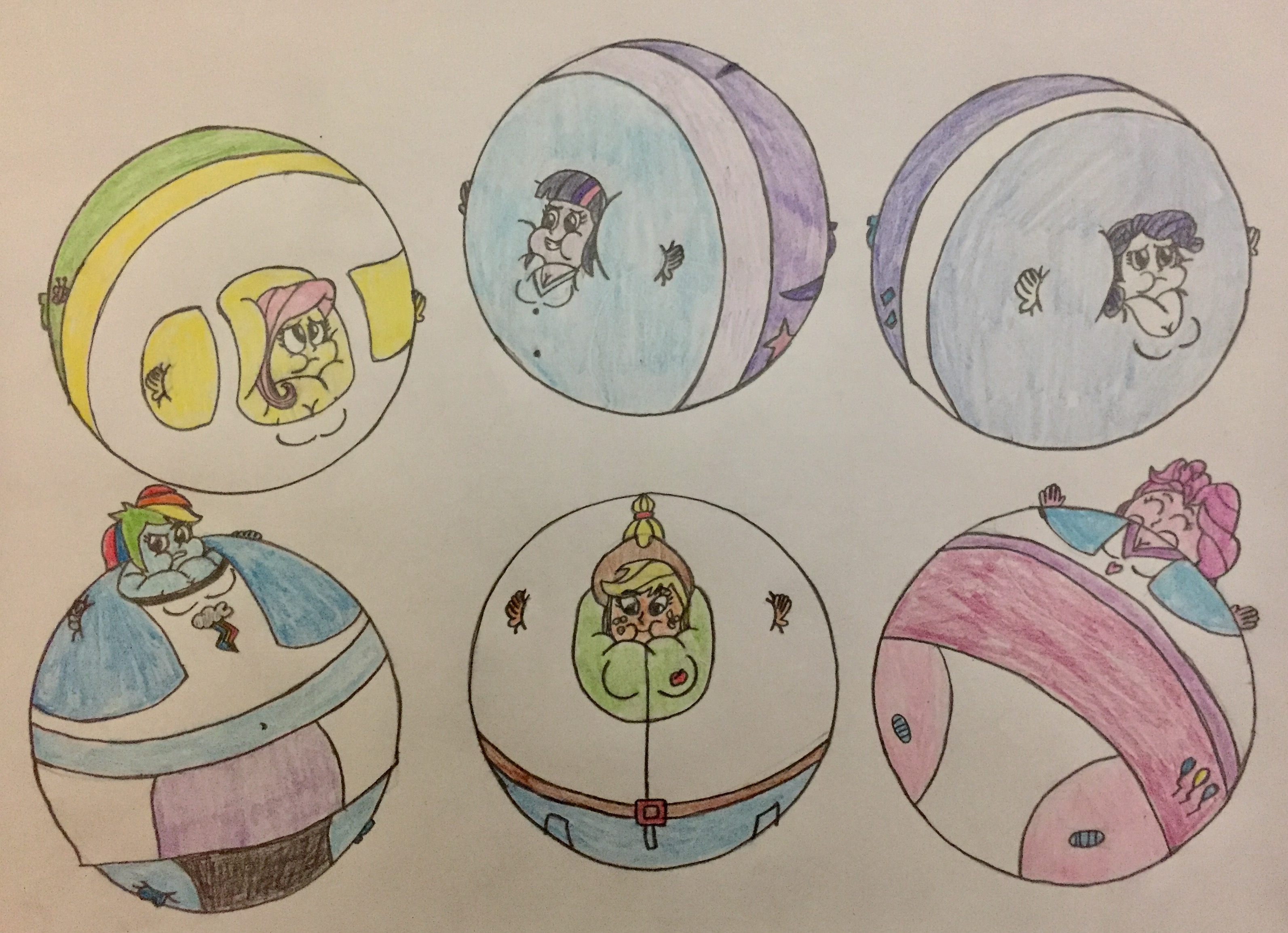 #1450242 - questionable, artist:wariotheinflator, applejack, fluttershy ...