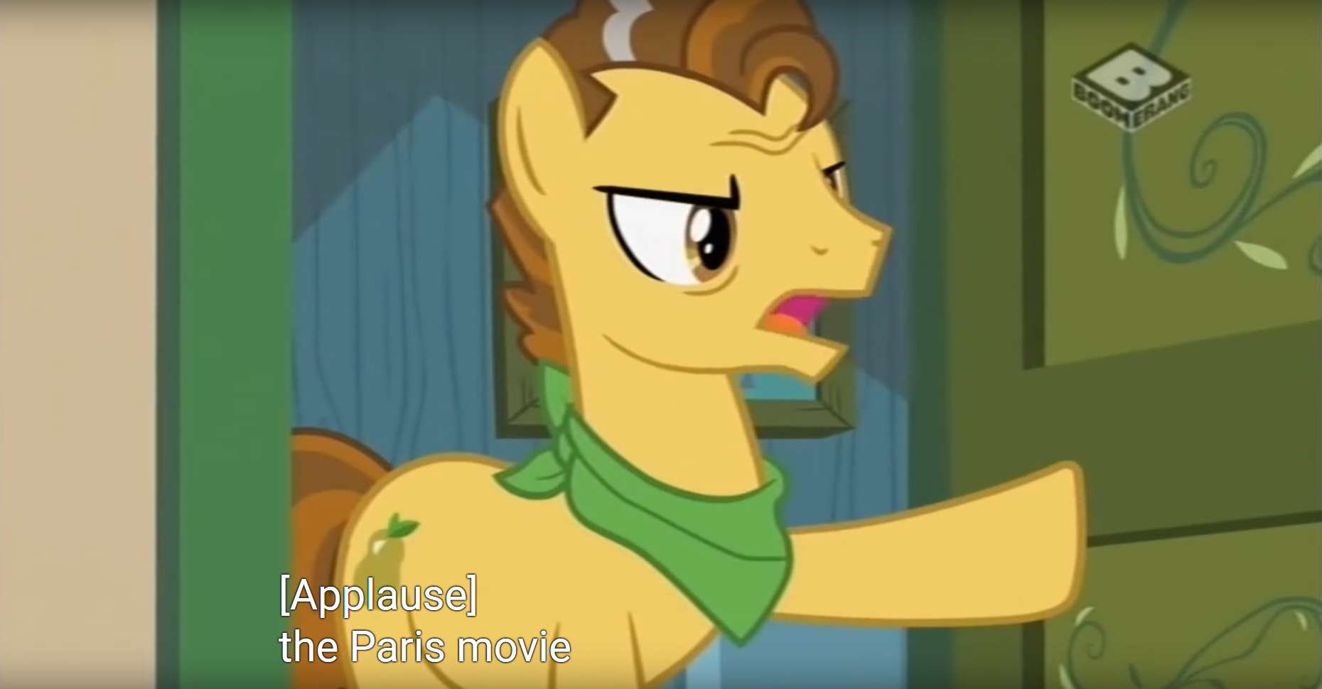 #1468315 - safe, screencap, grand pear, pony, the perfect pear, meme ...