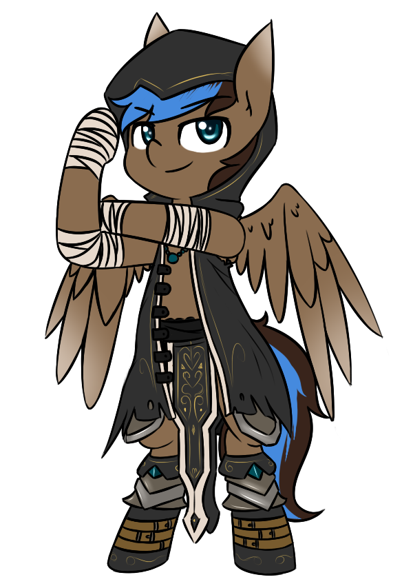 #1470047 - safe, artist:rice, oc, oc only, oc:playthrough, pegasus ...