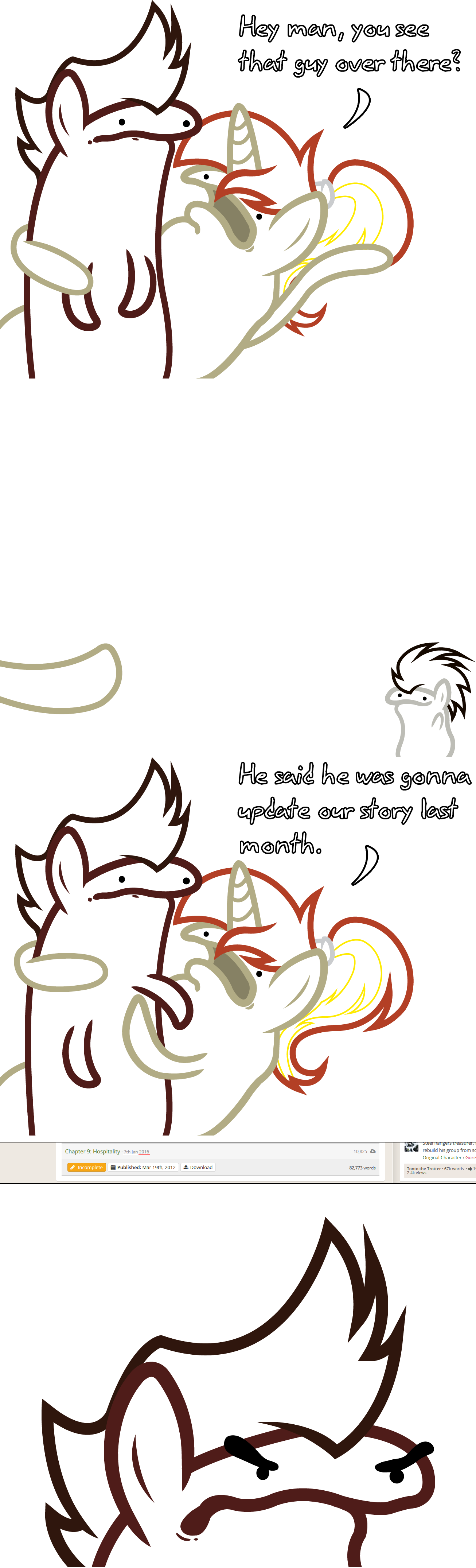 #1485104 - safe, artist:outlawedtofu, oc, oc only, oc:deadline, oc ...