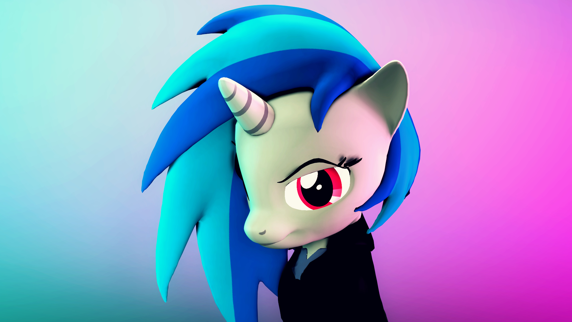 #1491380 - safe, artist:flushthebatsanta, dj pon-3, vinyl scratch, pony ...