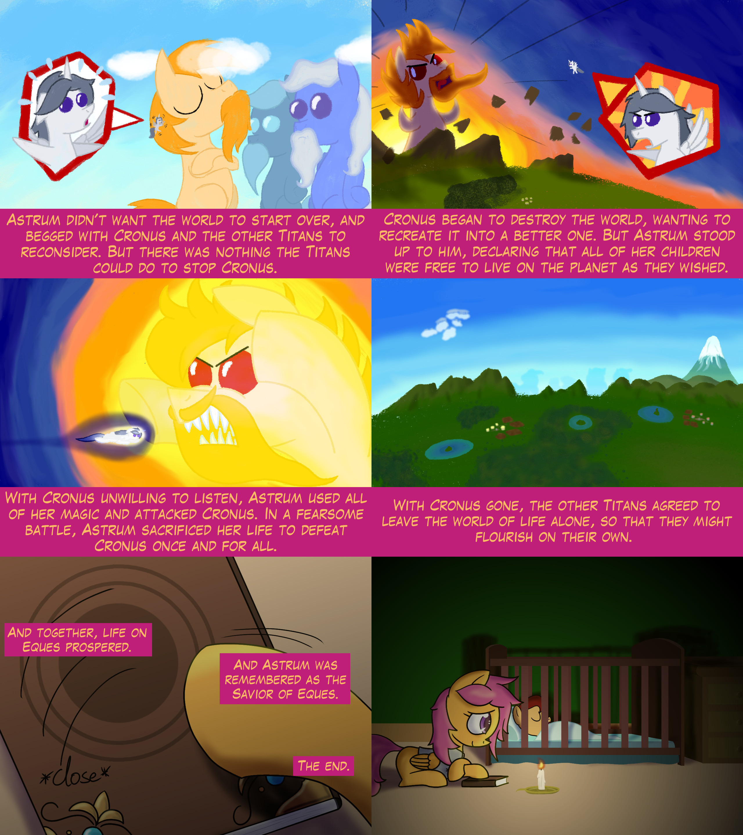 #1496238 - safe, scootaloo, oc, oc:astrum satus, oc:chronus, oc:coeus ...