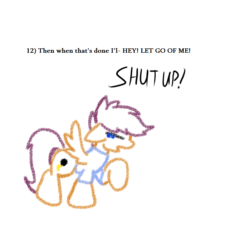 #1504637 - semi-grimdark, artist:hi-scootaloo, scootaloo, pony, ask ...