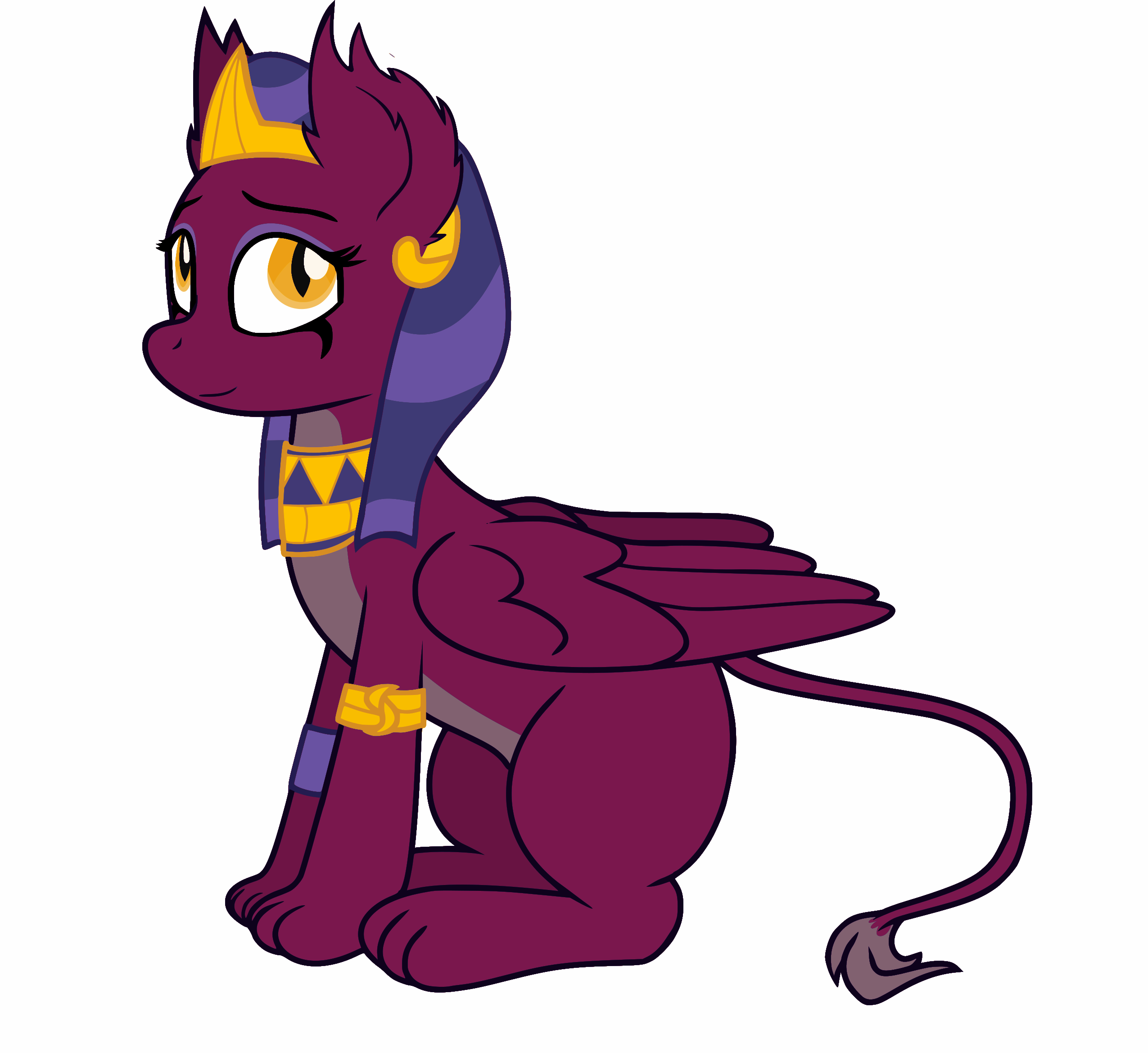 #1532800 - safe, artist:starstridepony, the sphinx, sphinx, daring done ...