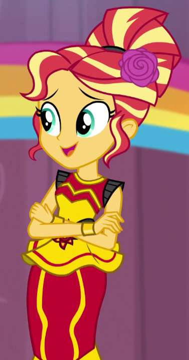 #1529692 - safe, screencap, sunset shimmer, dance magic, equestria ...