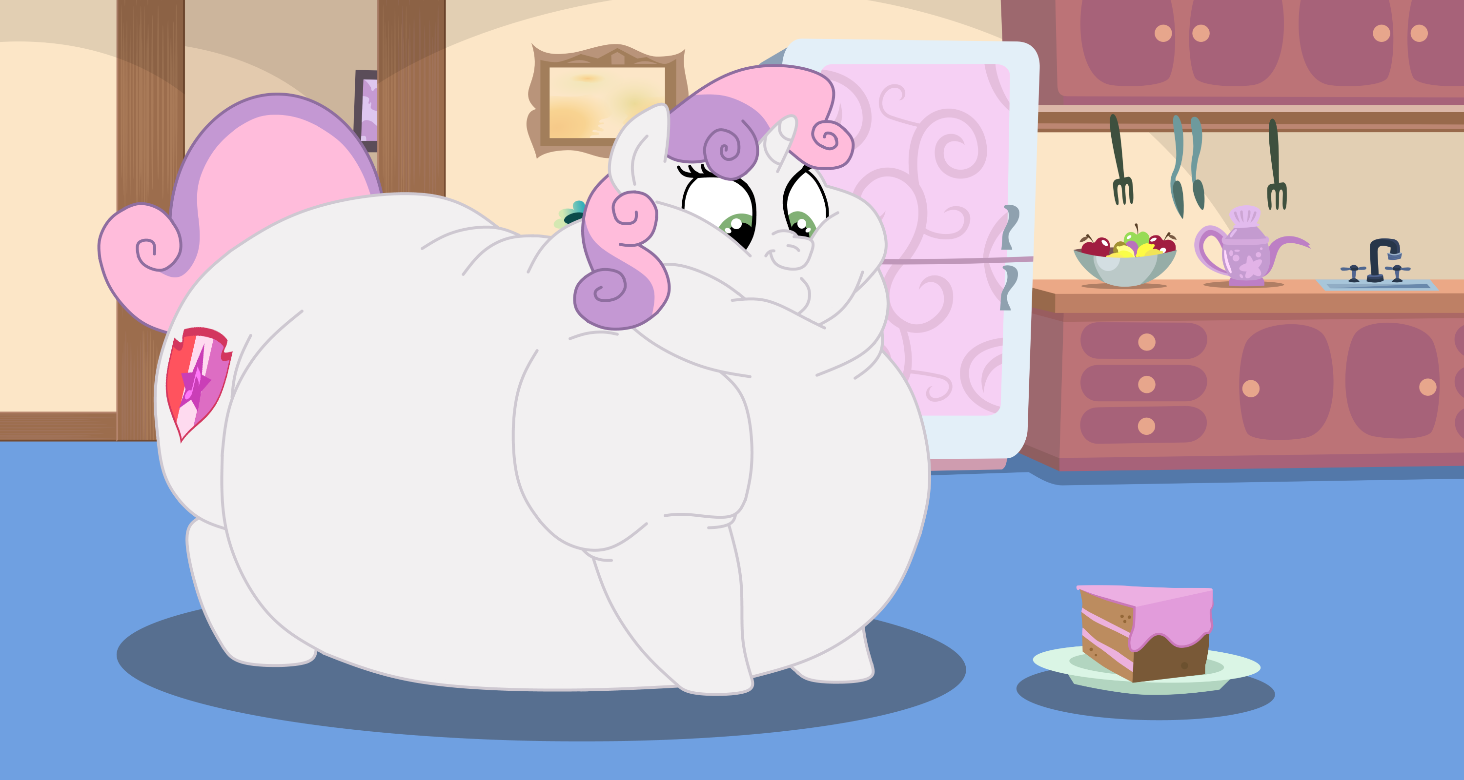 #1633426 - suggestive, artist:whistrid, sweetie belle, pony, unicorn ...