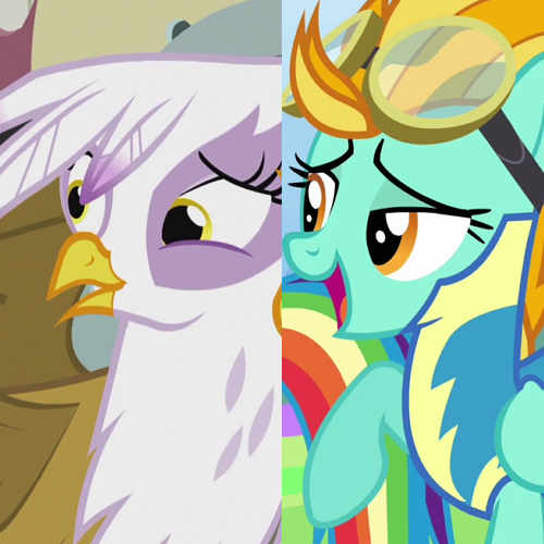 #1857404 - safe, gilda, lightning dust, griffon, wonderbolts academy ...