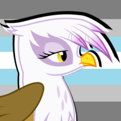 #1864870 - safe, artist:mlpride, gilda, griffon, demiboy, demiboy pride flag, female, gender ...